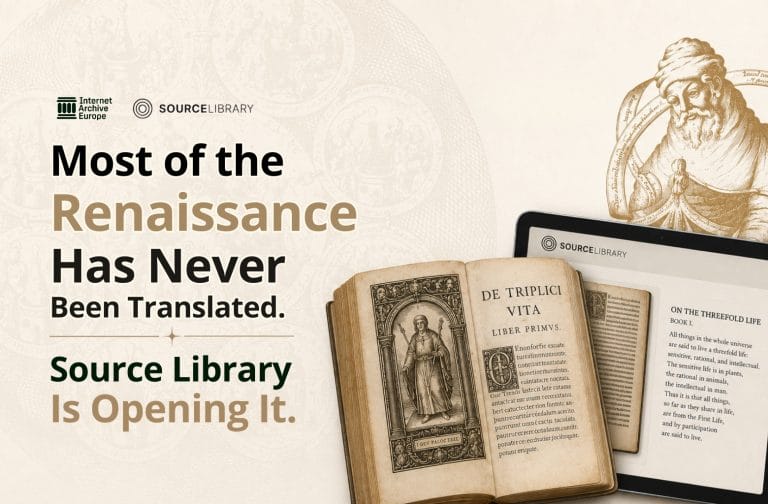 Most of the Renaissance Has Never Been Translated. Source Library Is ...